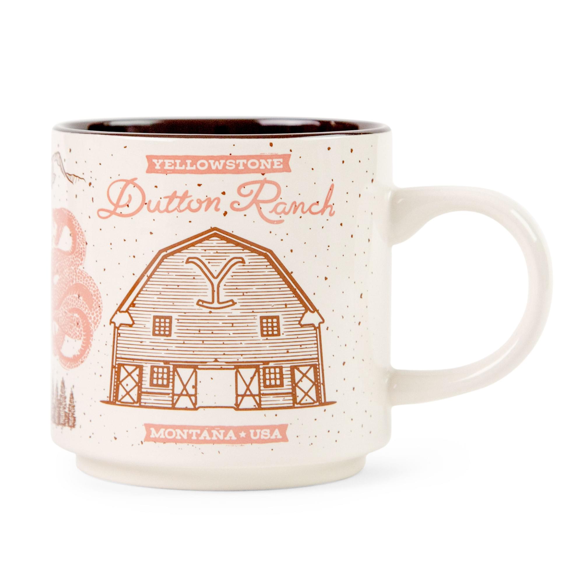 Yellowstone Dutton Ranch 13oz Ceramic Mug | Free Shipping