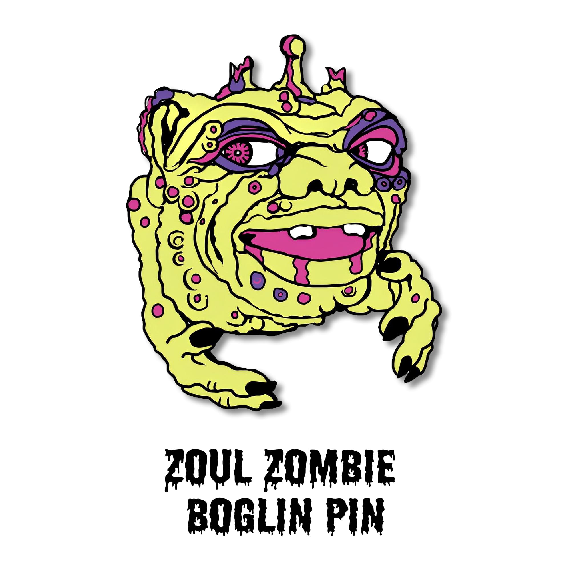 Boglins Zoul Zombie Enamel Collectible Pin | Free Shipping