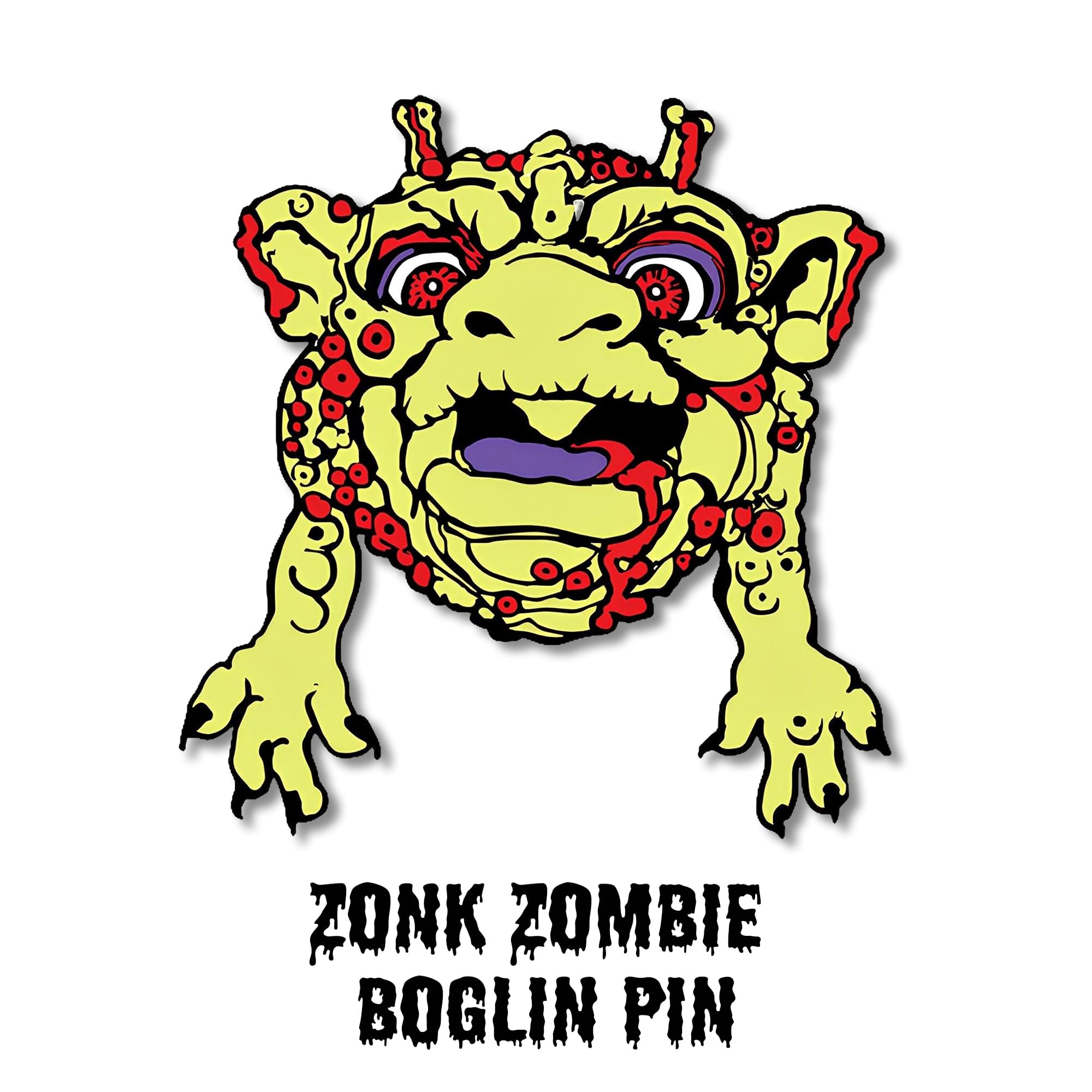 Boglins Zonk Zombie Enamel Collectible Pin | Free Shipping