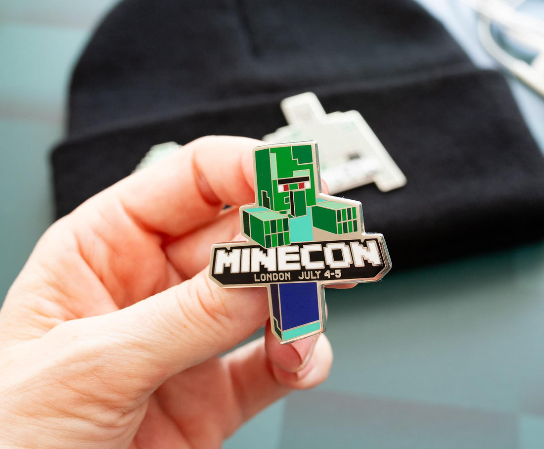 Minecraft Minecon 2015 Exclusive Pin Set of 3 | Free Shipping