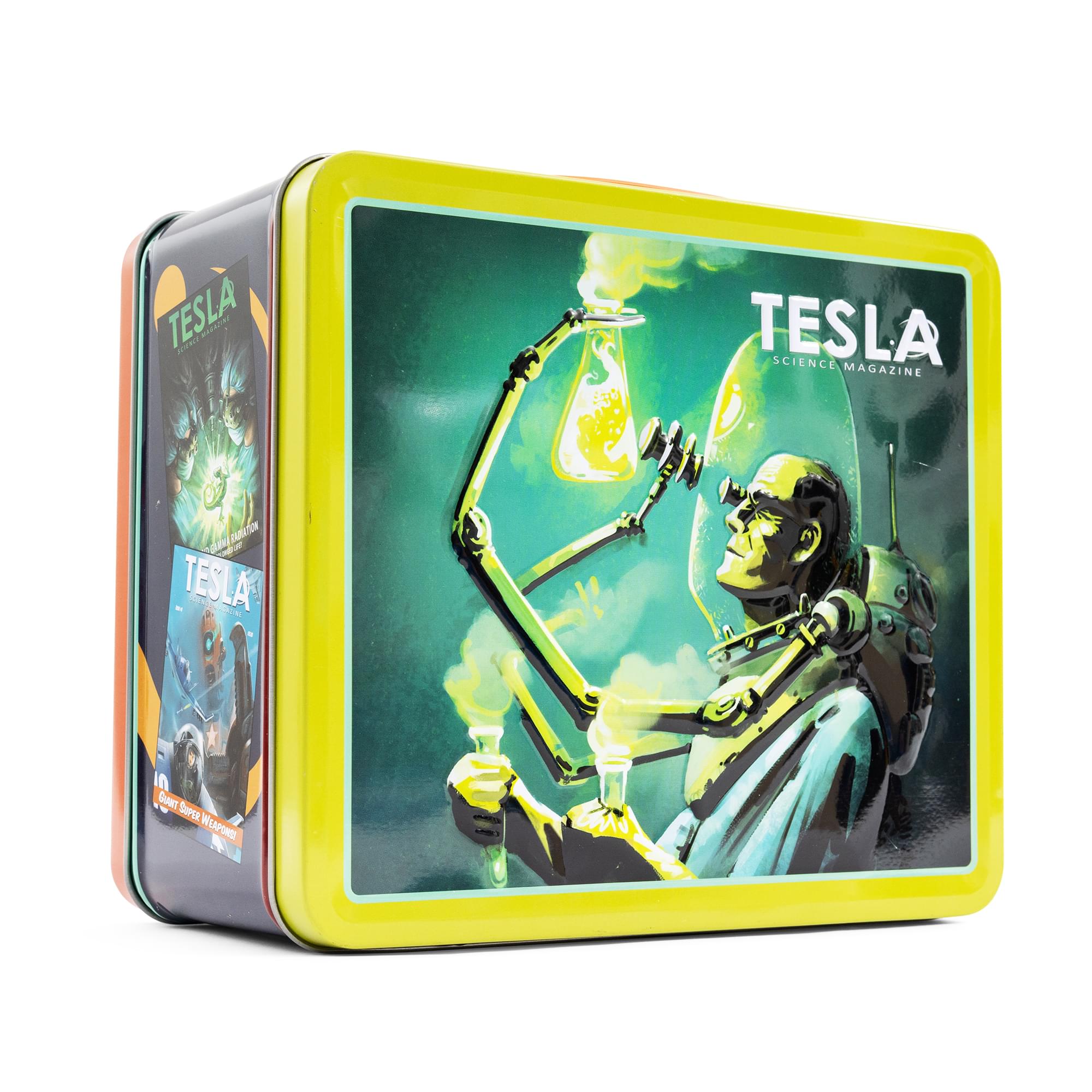 Fallout TESLA Science Magazine Tin Lunchbox | Free Shipping
