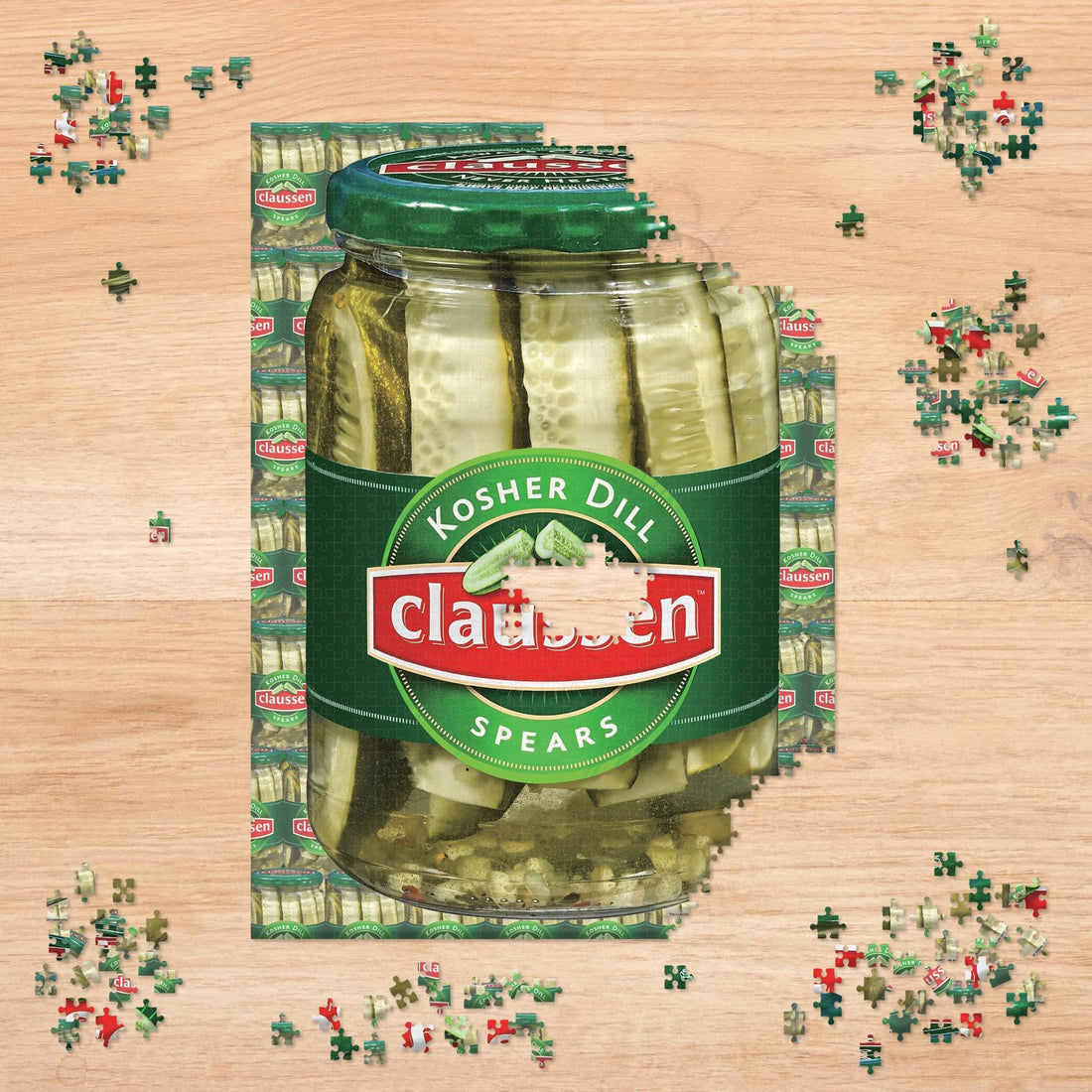 Claussen Pickles 1000 Piece Jigsaw Puzzle | Free Shipping