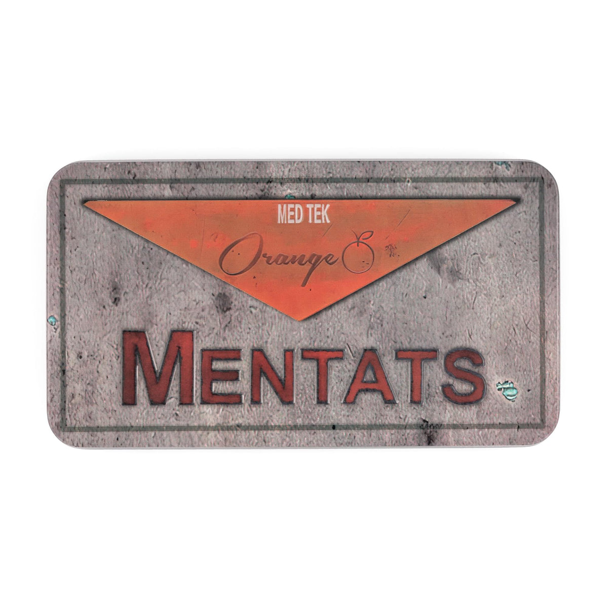 Fallout Replica Mentats Orange Tin | Free Shipping