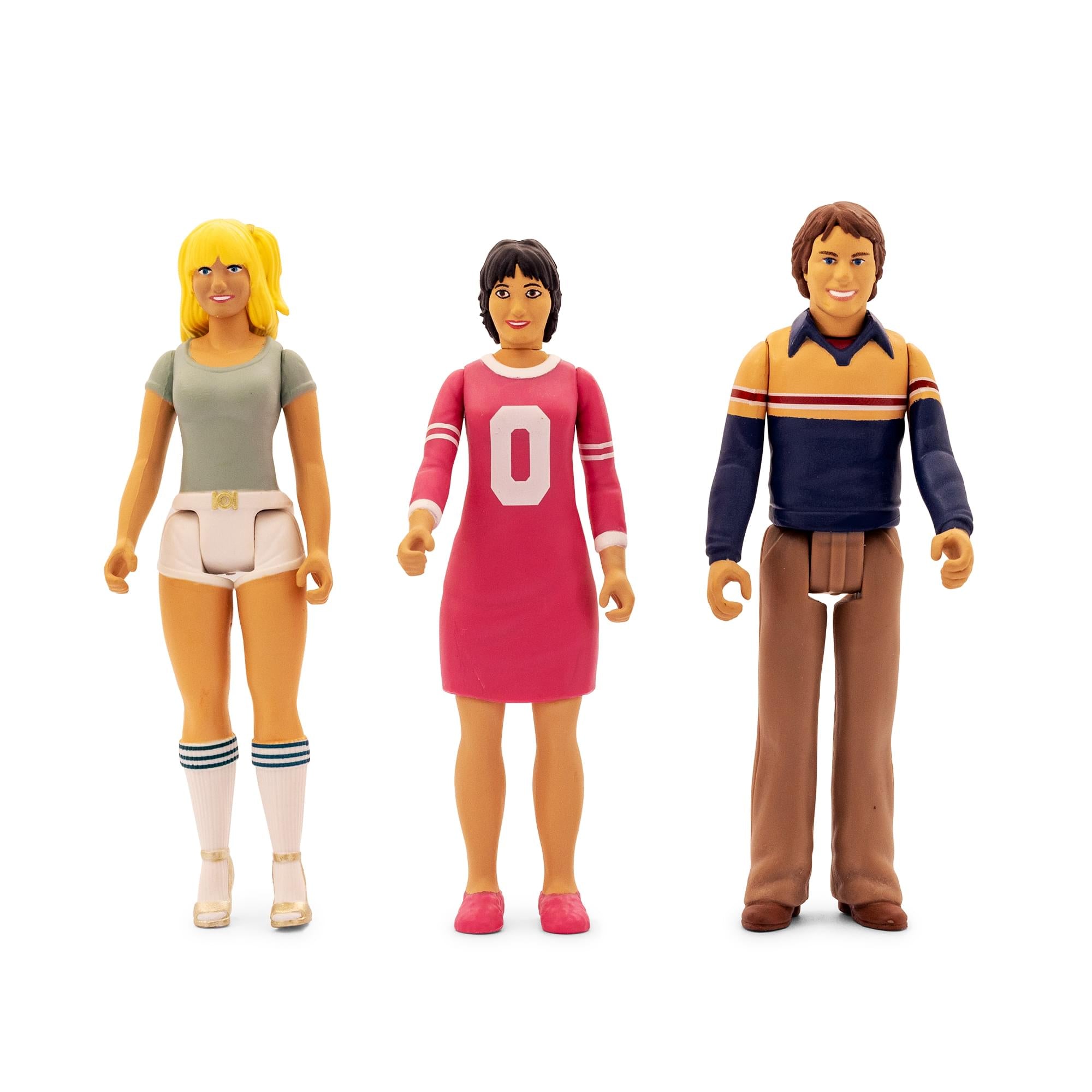 Three's Company 3 3/4 Inch Retro Figures Box Set | Free Shipping