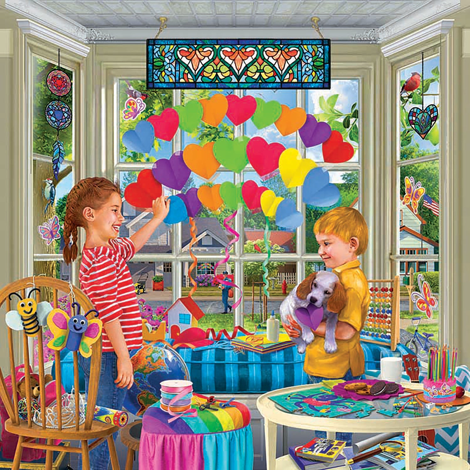 Hearts of Hope 500 Piece Jigsaw Puzzle | Free Shipping