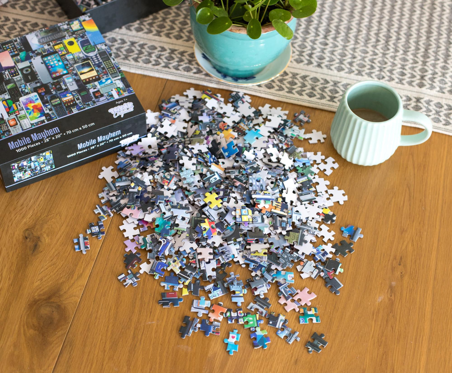 Mobile Mayhem 1000 Piece Jigsaw Puzzle | Free Shipping