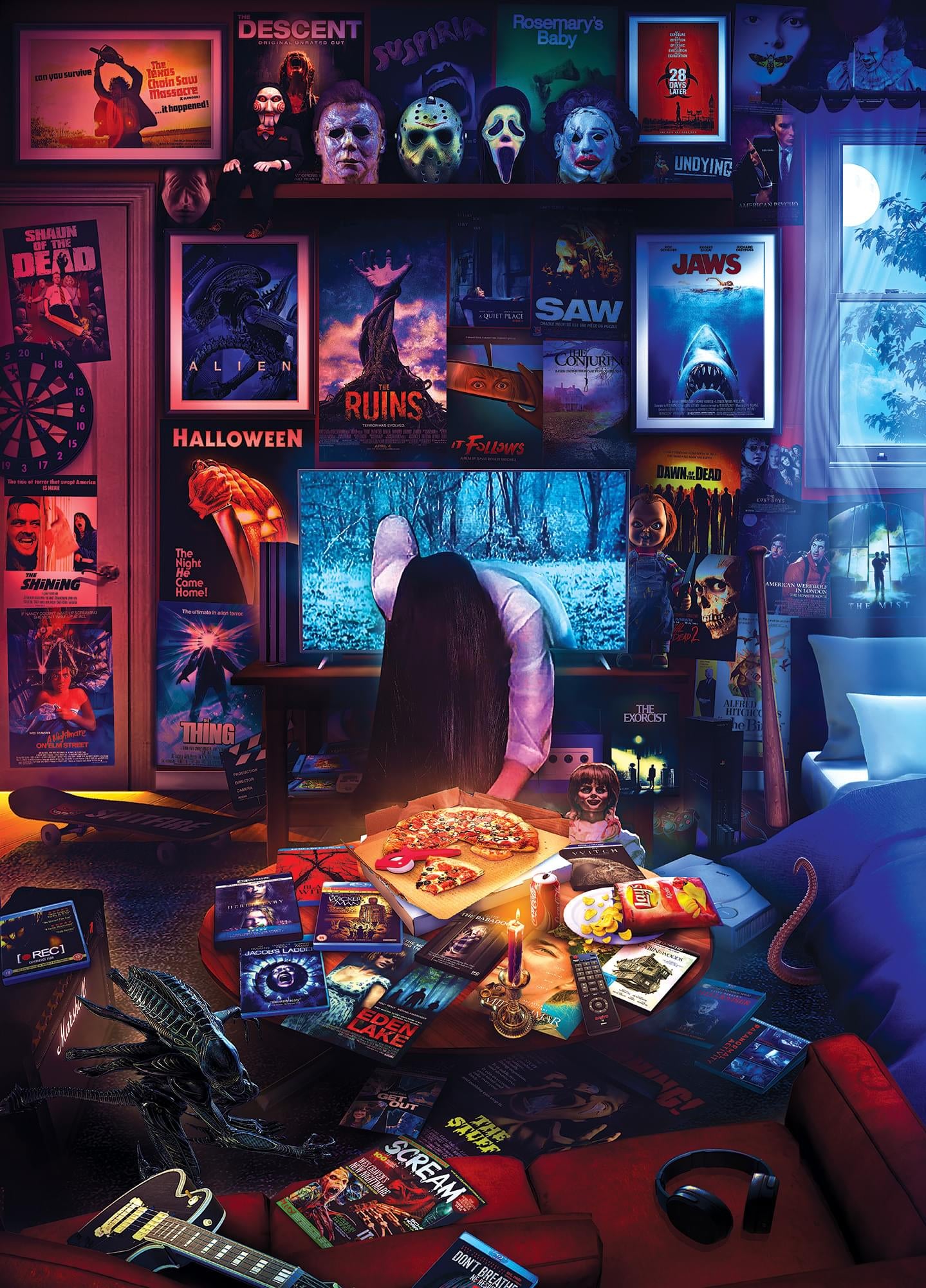 House of Horrors 1000 Piece Jigsaw Puzzle | Free Shipping