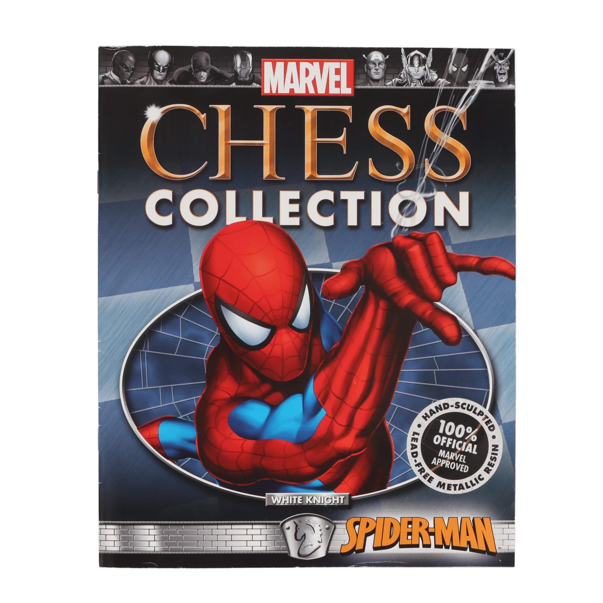 Marvel Chess #1 Spider-Man (Knight) Magazine | Free Shipping
