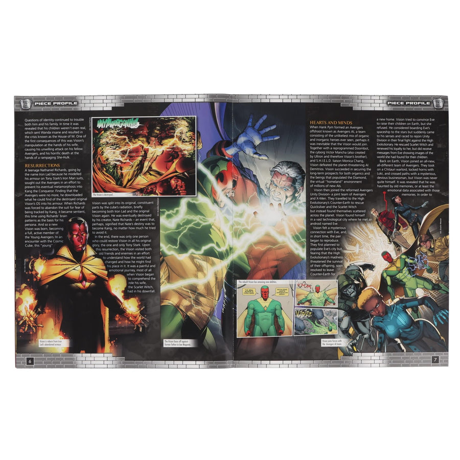 Marvel Chess #23 Vision (Rook) Magazine | Free Shipping