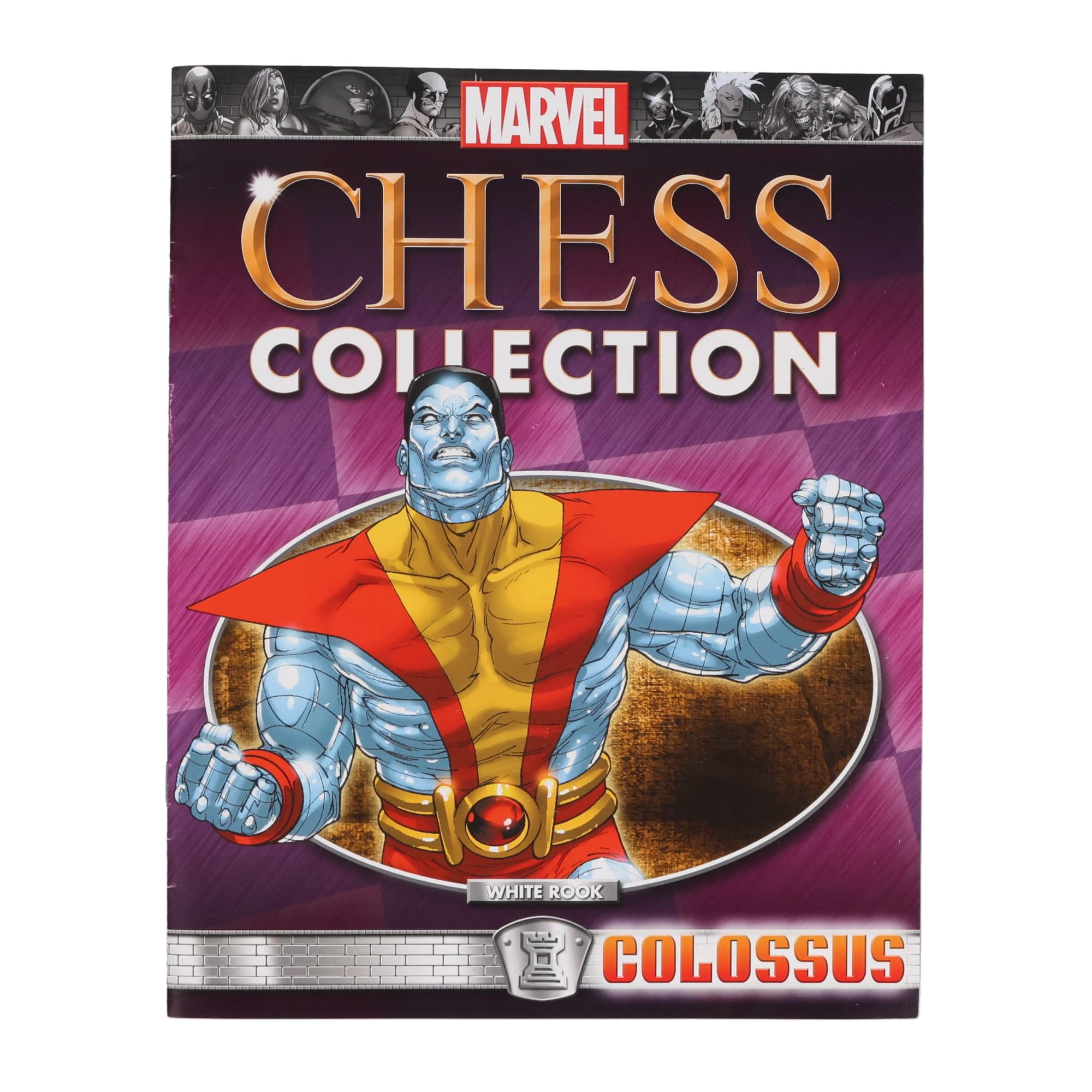 Marvel Chess #35 Colossus (Rook) Magazine | Free Shipping