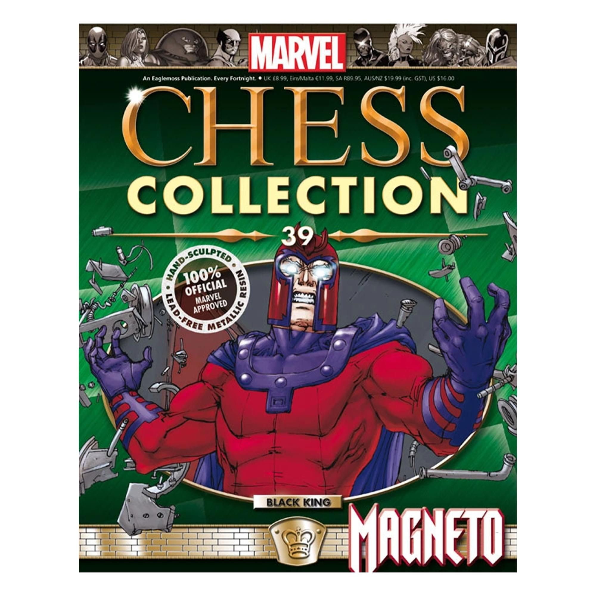 Marvel Chess #39 Magneto | Magazine Only | Free Shipping