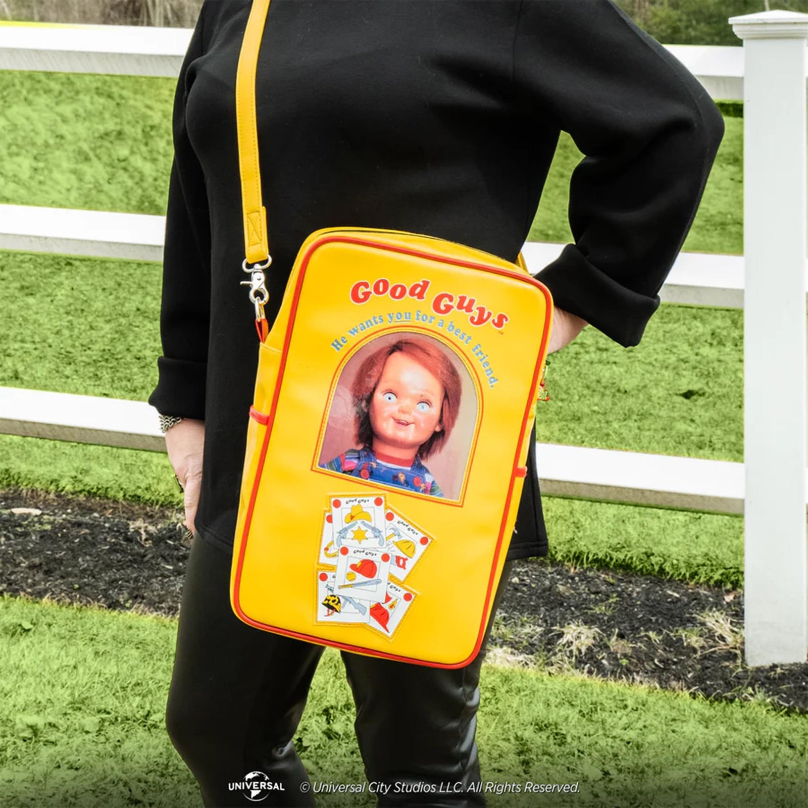 Child's Play 2 Good Guy Box Shoulder Bag/ Backpack | Free Shipping