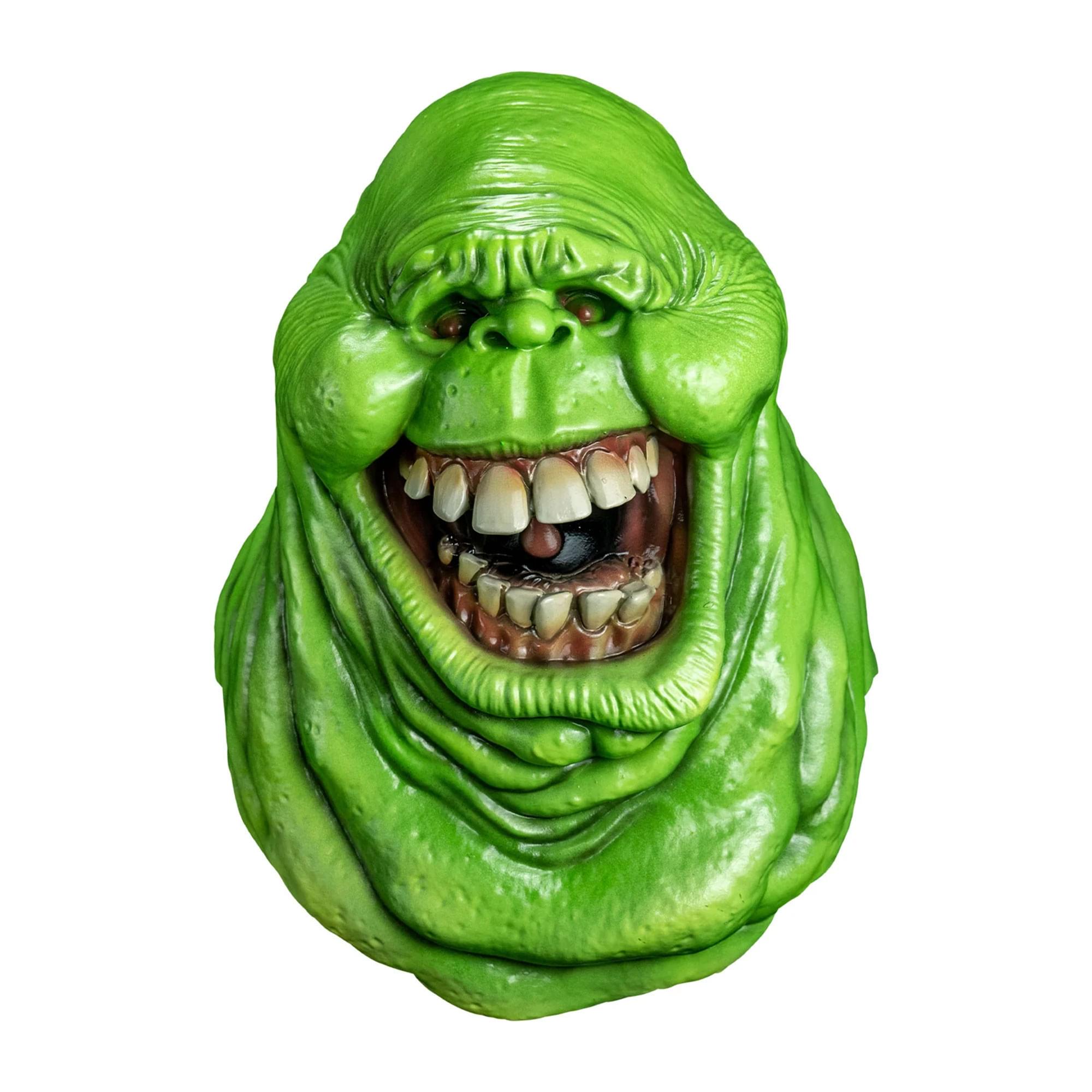 Ghostbusters Slimer Adult Vinyl Costume Mask | Free Shipping