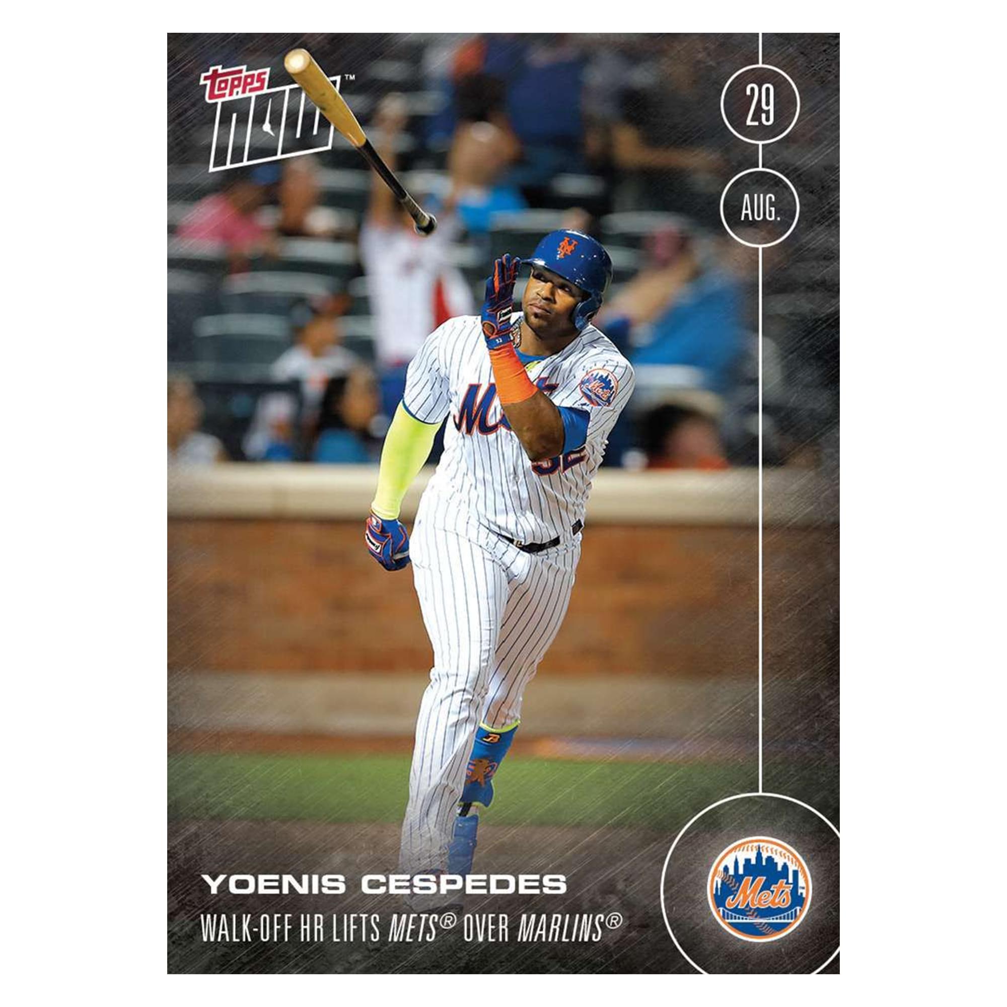 MLB NY Mets Yoenis Cespedes #405 Topps NOW | Free Shipping