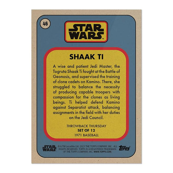 Star Wars 2023 Throwback Thursday Set #16 | 1971 | Free Shipping