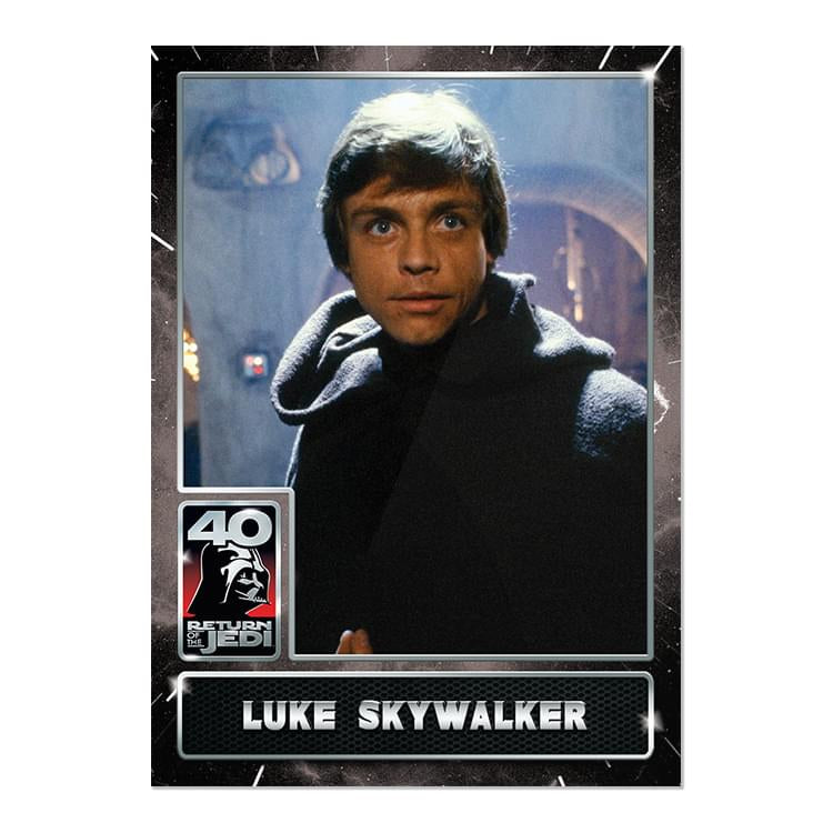Star Wars ROTJ 2023 Topps Card #1 | Luke Skywalker | Free Shipping