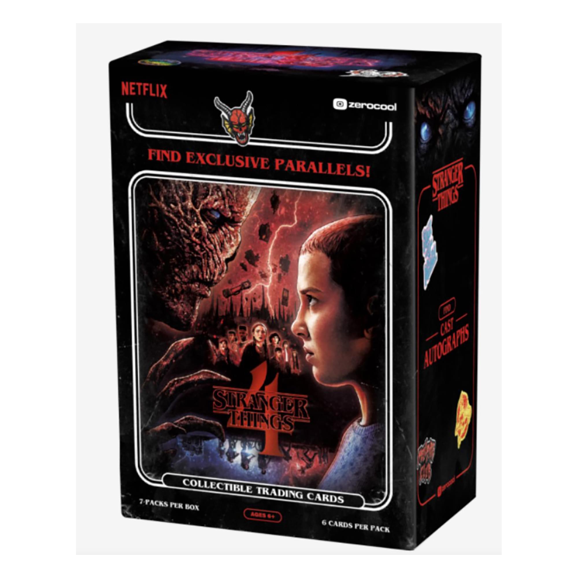 Stranger Things S4 2023 Topps Value Box | 7 Packs | Free Shipping
