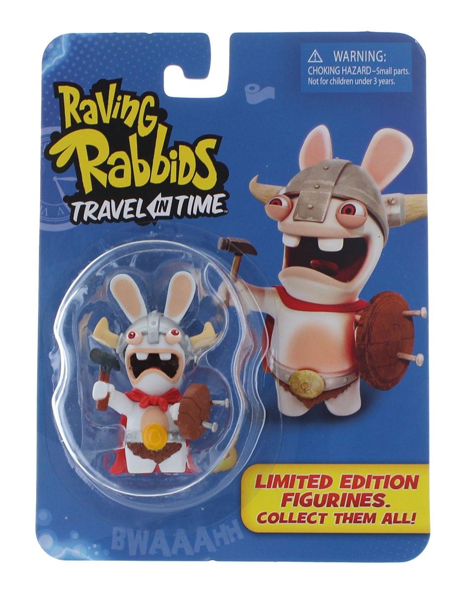 Raving Rabbids "Travel in Time" 2.5" Figure: Viking Rabbid | Free Ship