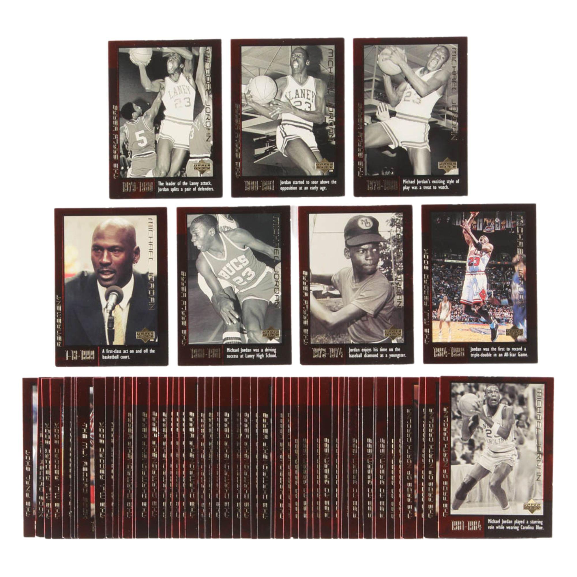 NBA 1999 Upper Deck Michael Jordan 60 Card Set | Free Shipping