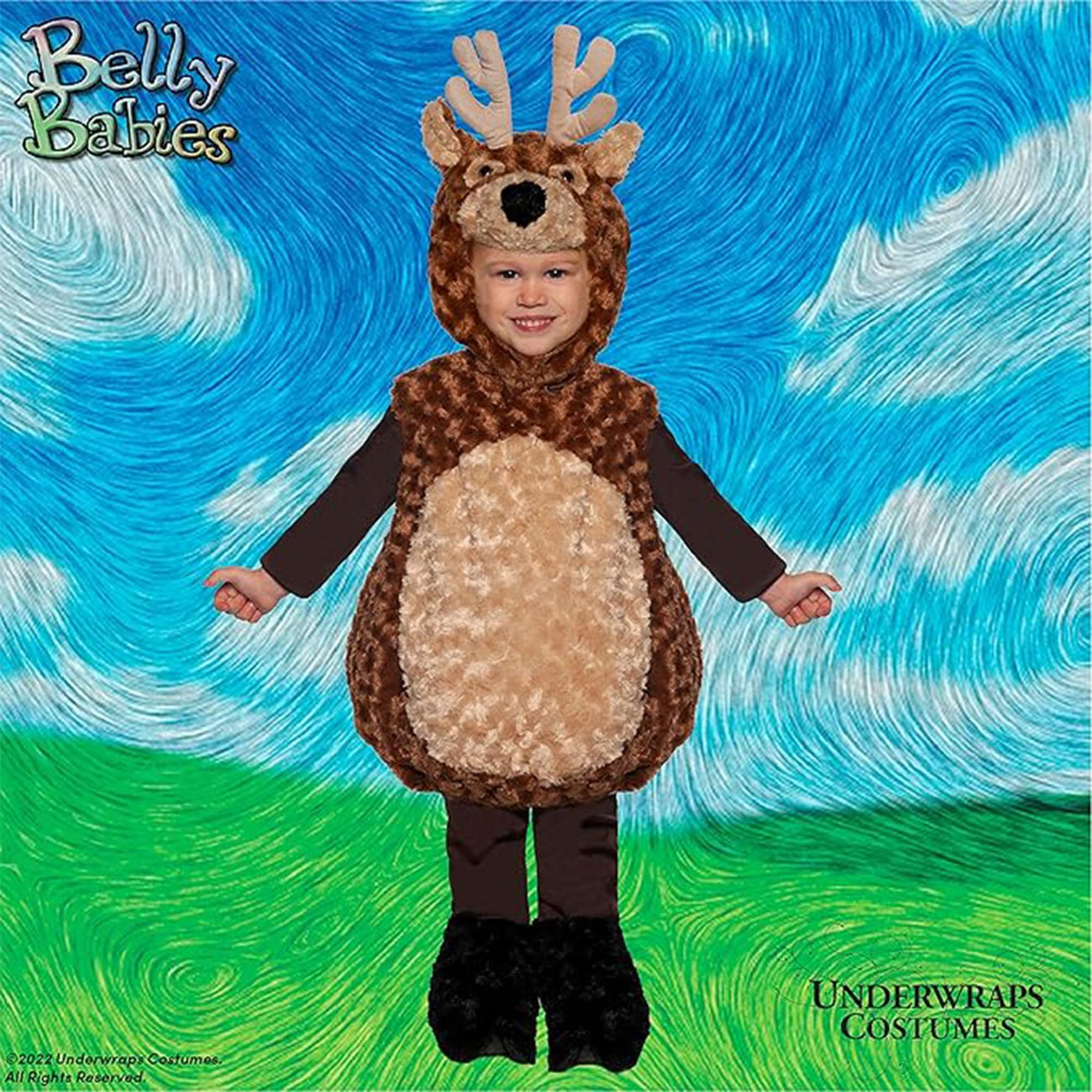 Deer Belly Baby Child Costume | Free Shipping