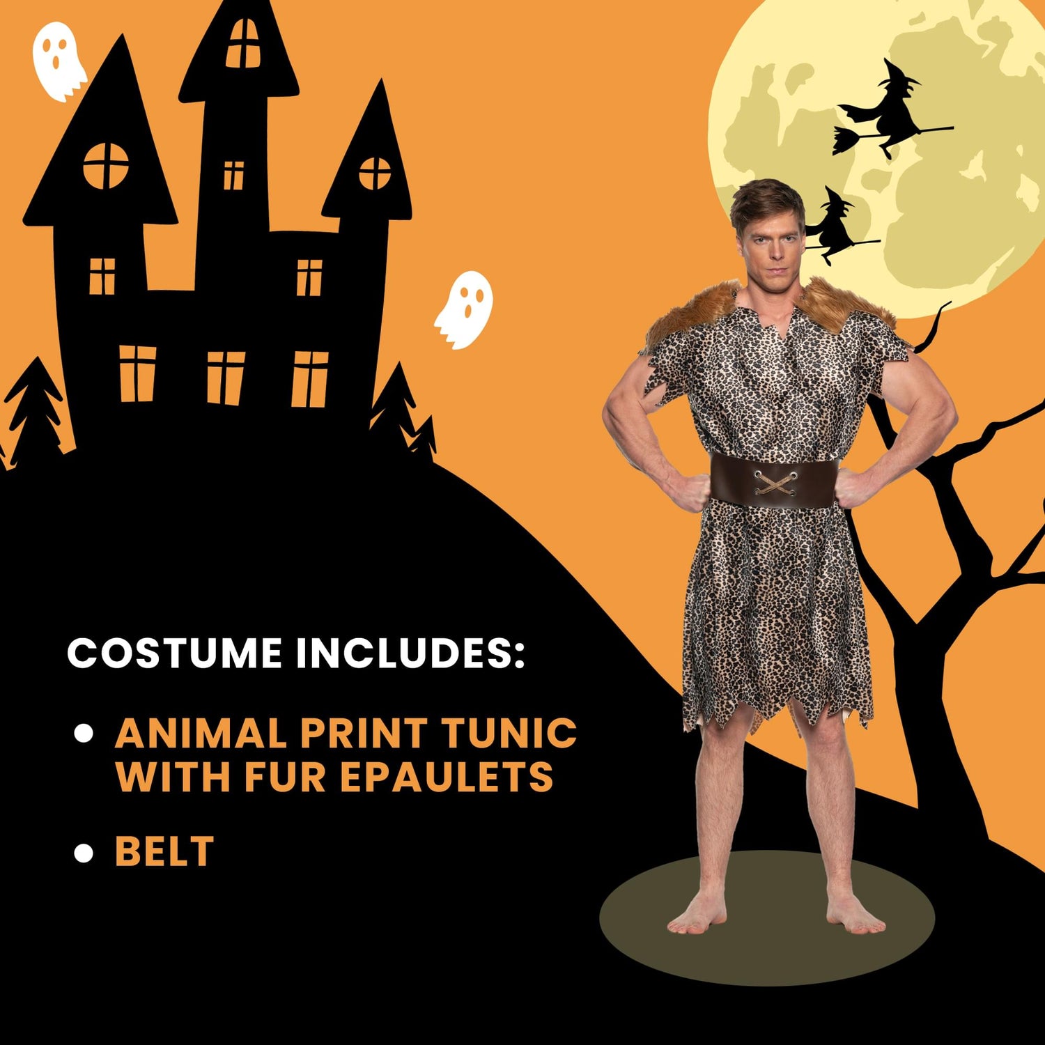 Caveman Adult Costume | Free Shipping