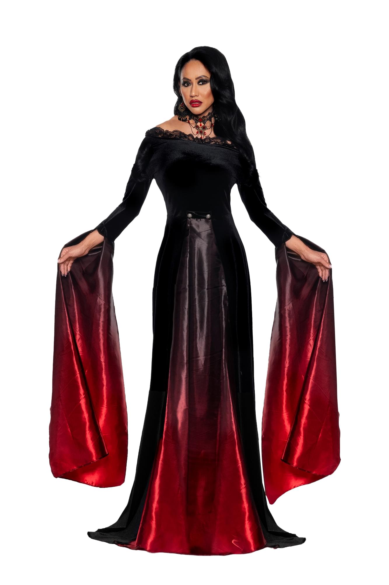 Elegant Vampire Adult Costume | Free Shipping