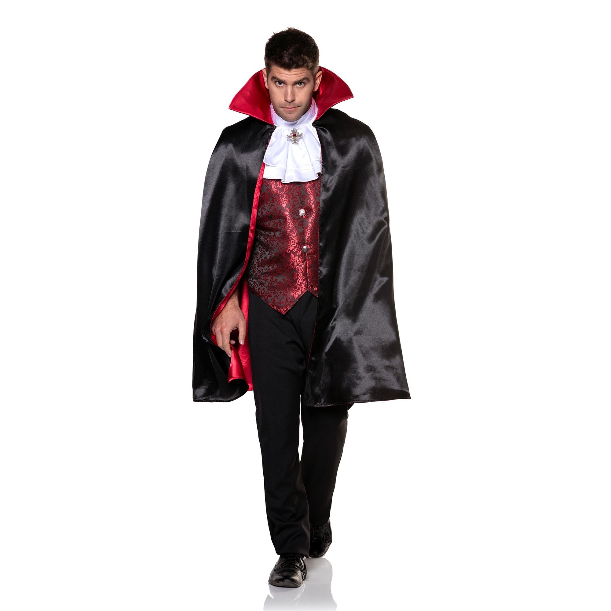 Vampire Cape & Vest Adult Costume Set | Free Shipping