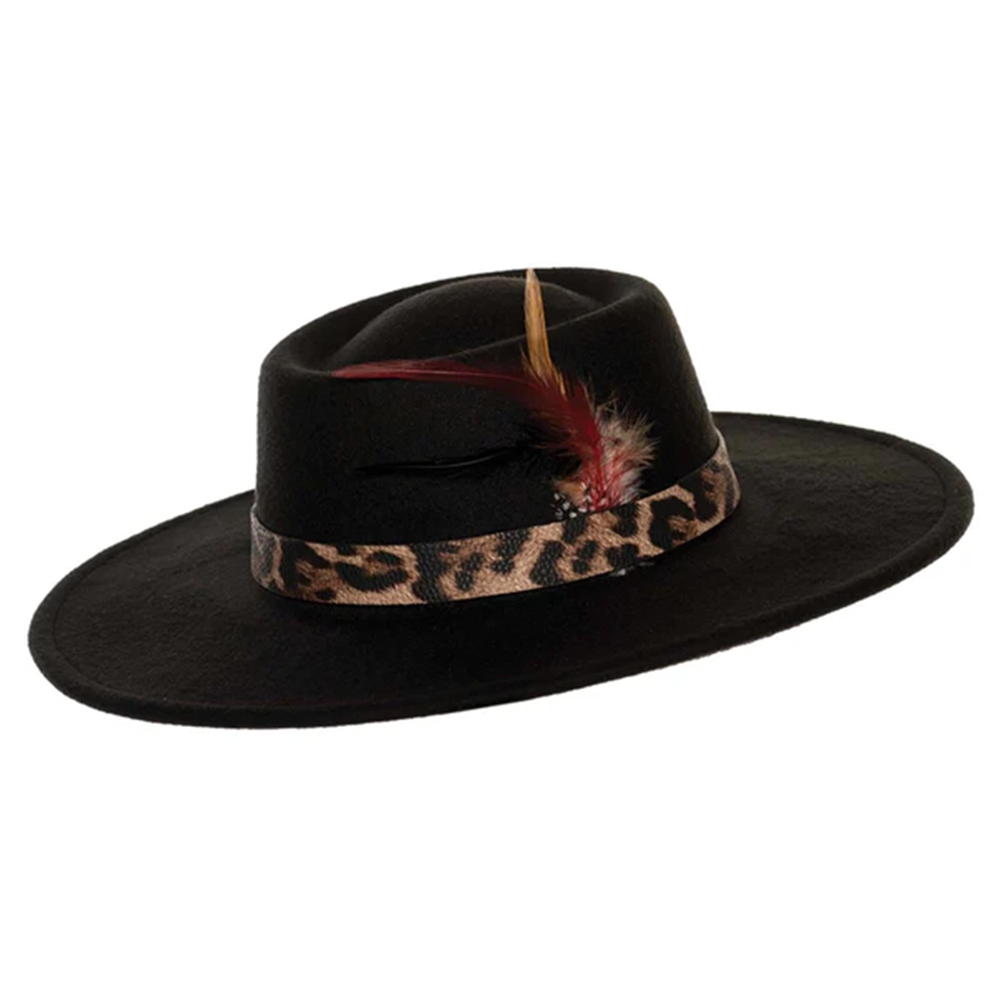 Pimp Hat Adult Costume Accessory | Black | Free Shipping