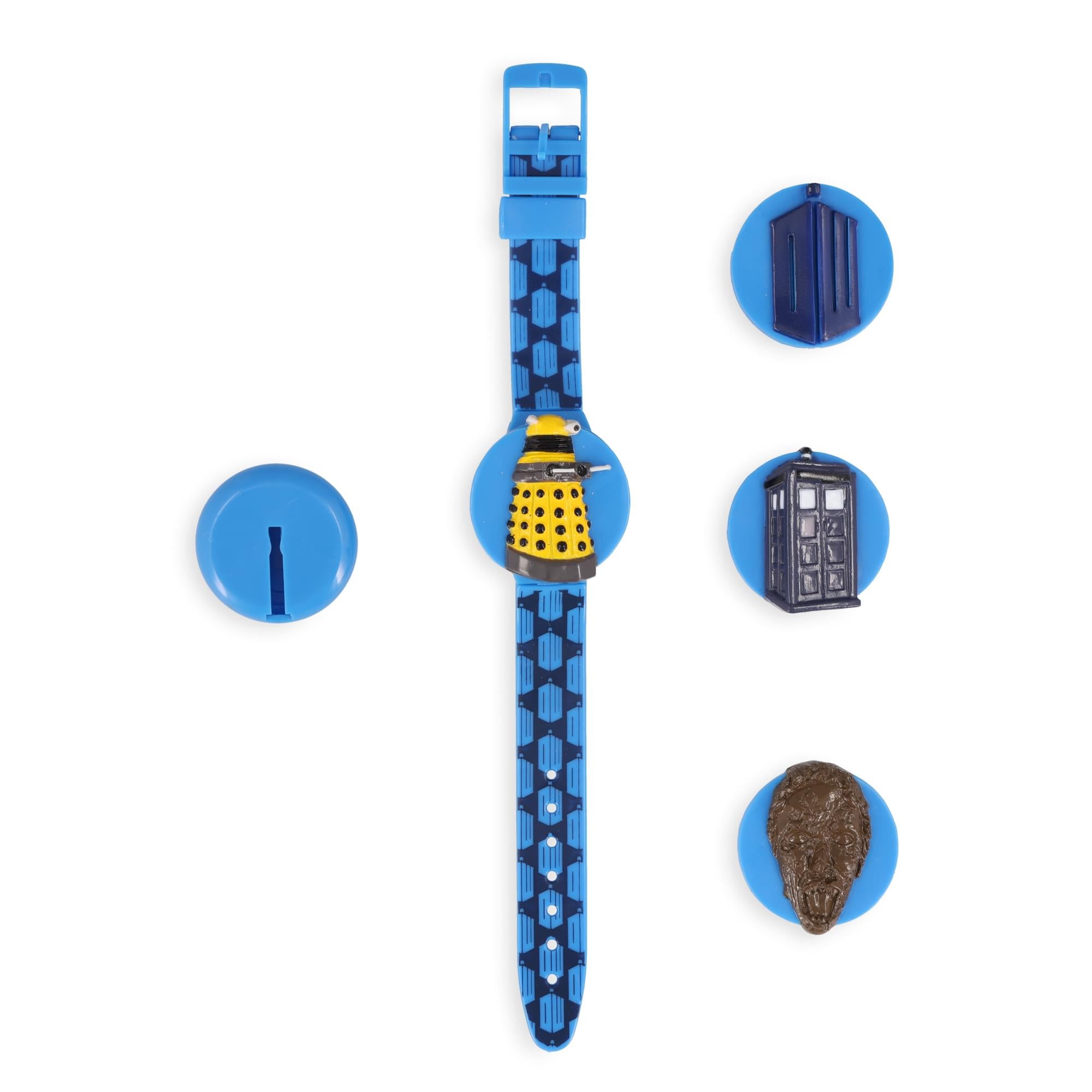 Doctor Who Interchangeable Head LCD Watch | Free Shipping