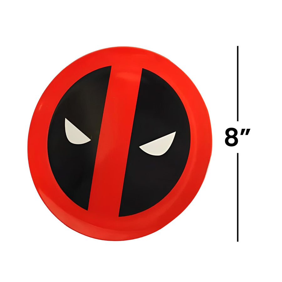 Marvel Deadpool Round Plate 4-Piece Set | Free Shipping