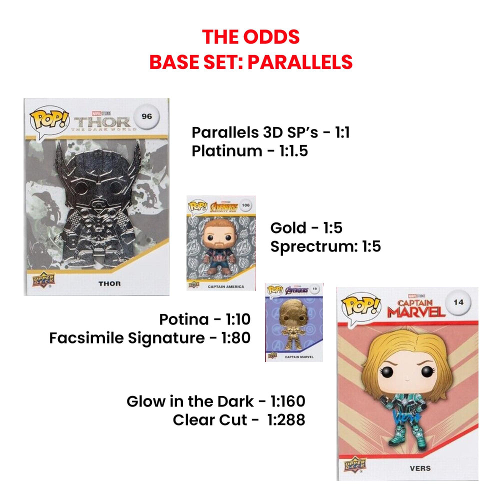 Marvel Funko POP x Upper DeckTrading Card Box | Free Shipping
