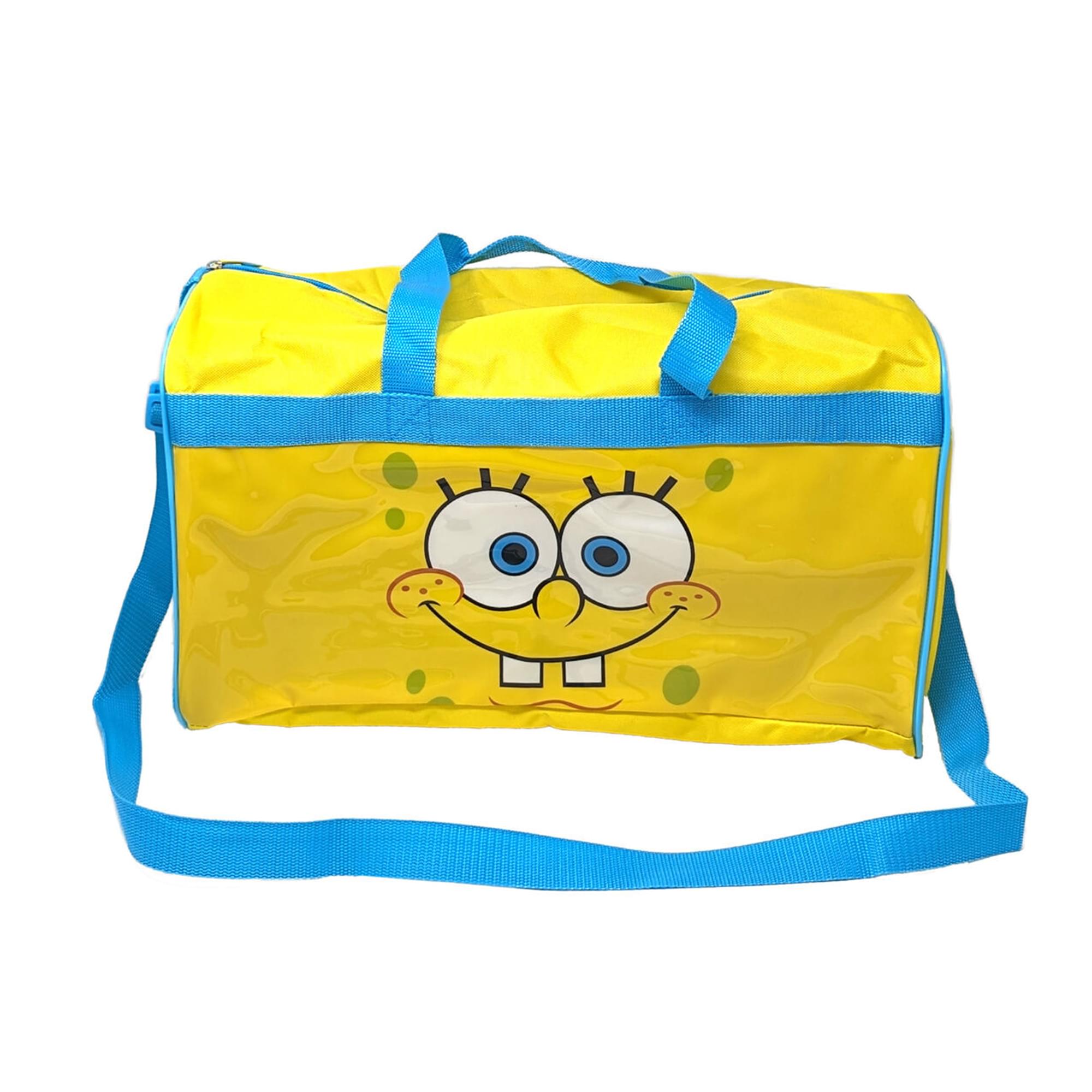 SpongeBob SquarePants Duffle Bag | 18" x 10" x 11" | Free Shipping