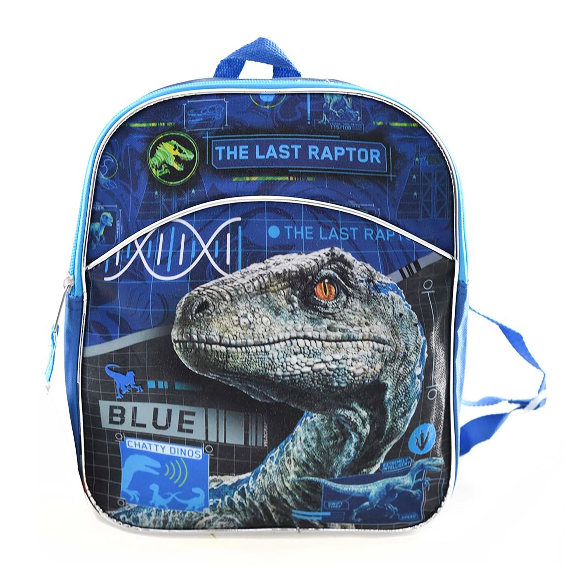 Jurassic World Raptor Blue 11 Inch Mini Backpack | Free Shipping