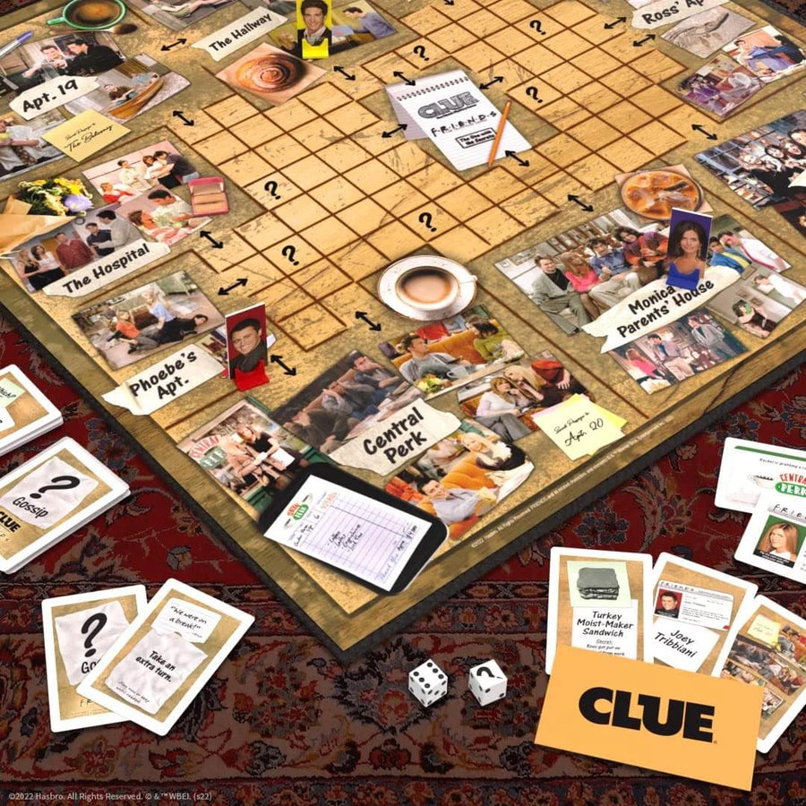 Friends Clue Board Game | Free Shipping