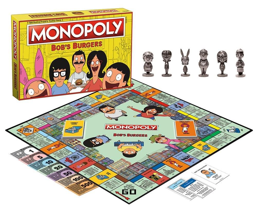 Bob's Burgers Monopoly Board Game | Free Shipping