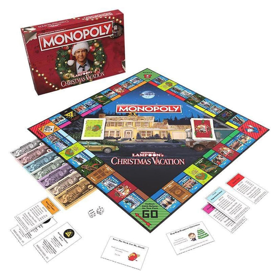 Christmas Vacation Monopoly Board Game | Free Shipping
