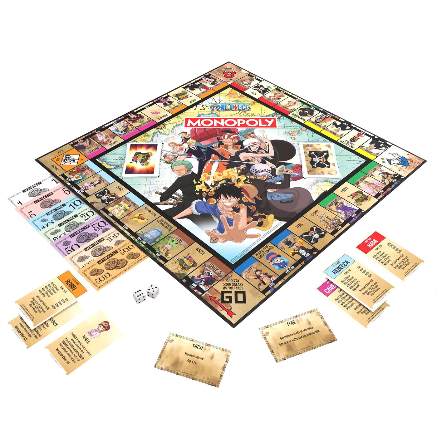 One Piece Monopoly Board Game | Free Shipping