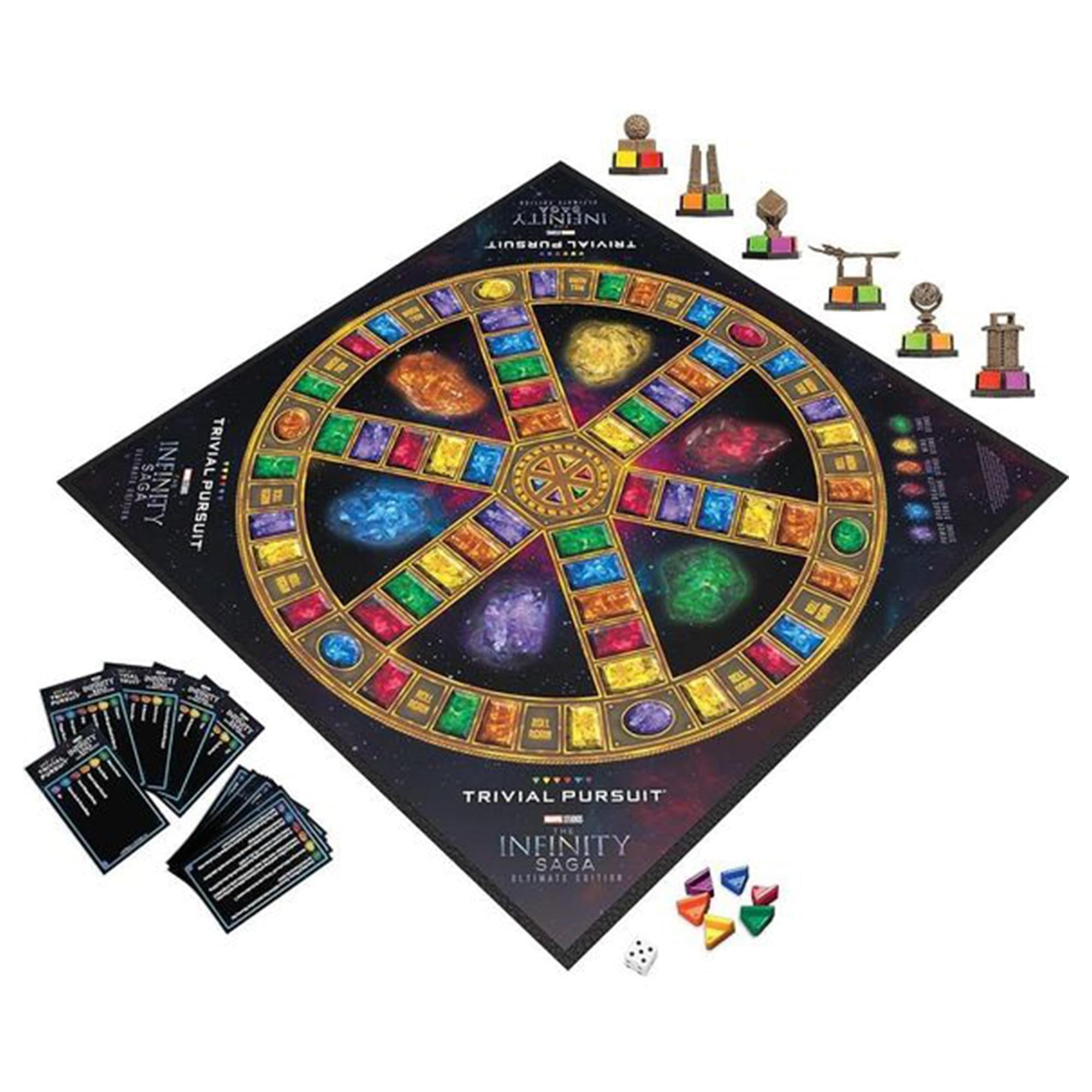 Marvel Infinity Saga Trivial Pursuit Board Game | Free Shipping