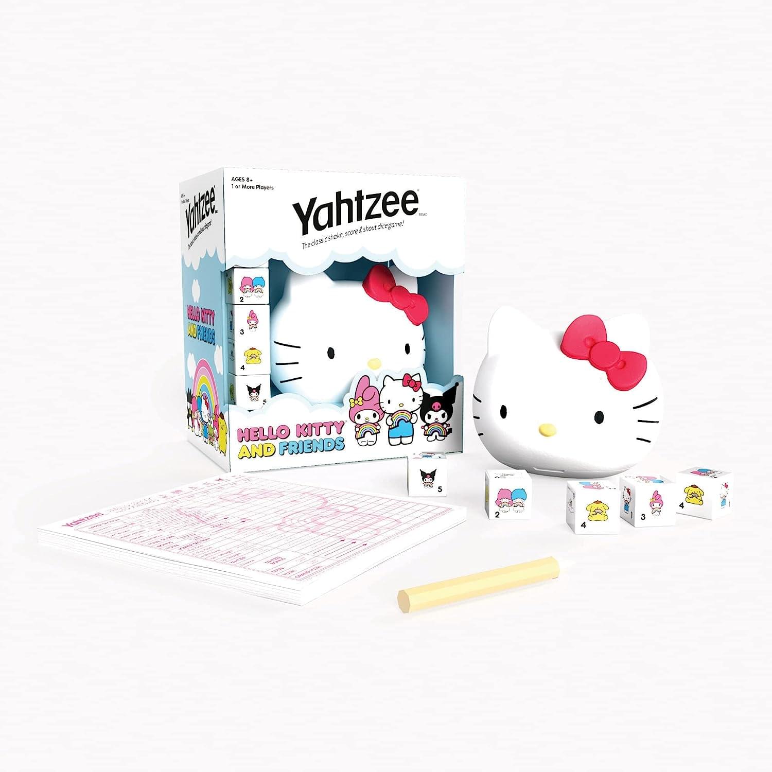 Sanrio Hello Kitty and Friends Yahtzee Dice Game | Free Shipping