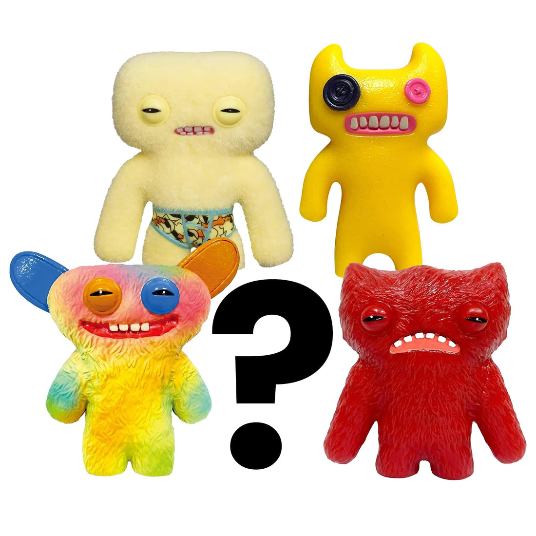 Fuggler 5-Pack | Orange, Brown, Dk Yellow, Yellow | Free Shipping