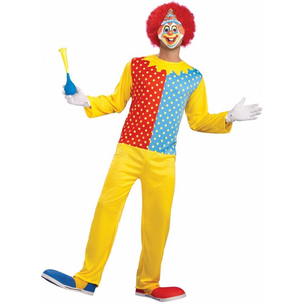 Retro Classic Clown Costume Adult | Free Shipping