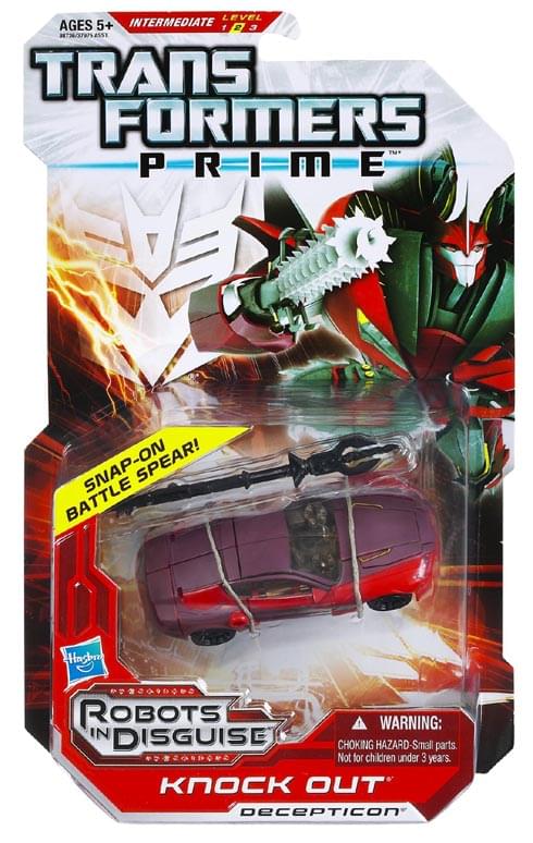 Transformers Prime Deluxe Hub Version: Knock Out | Free Shipping