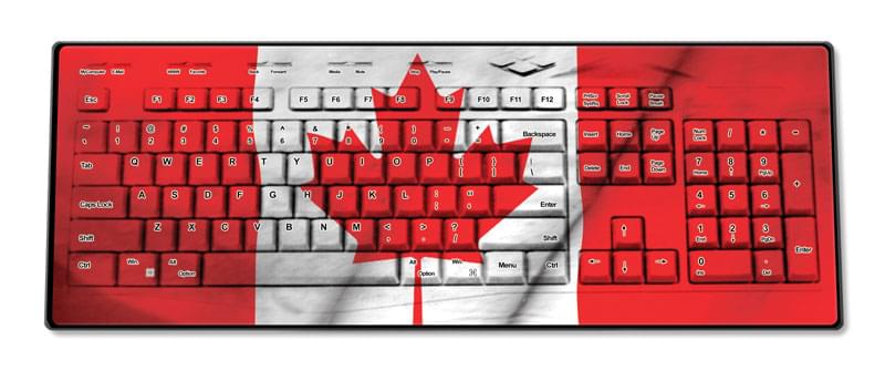 Canada Wireless USB Keyboard | Free Shipping