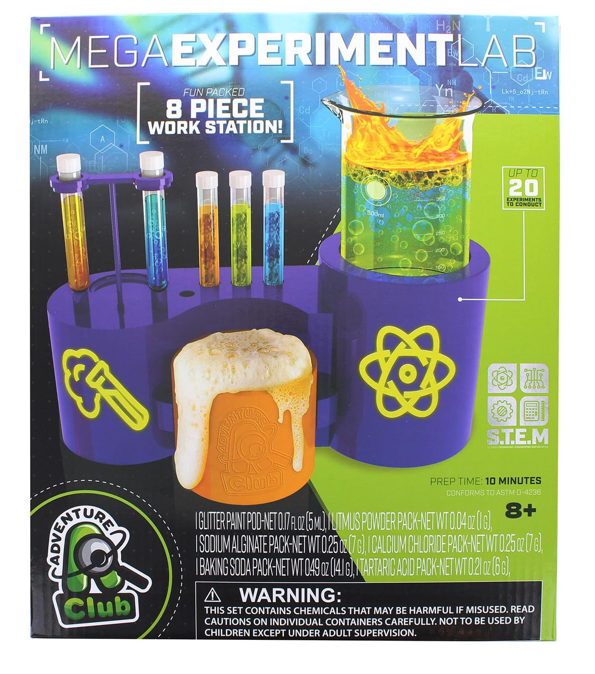 Ultimate Chemistry Lab | Up To 20 Experiments | Free Shipping