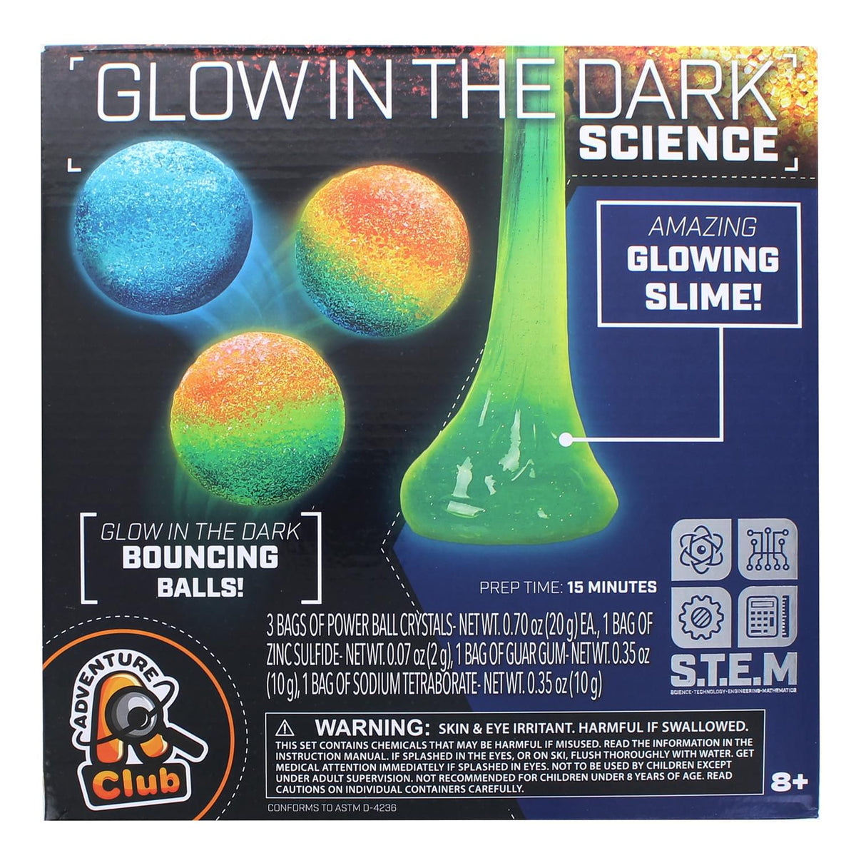 Glow in the Dark STEM Science Kit | Free Shipping