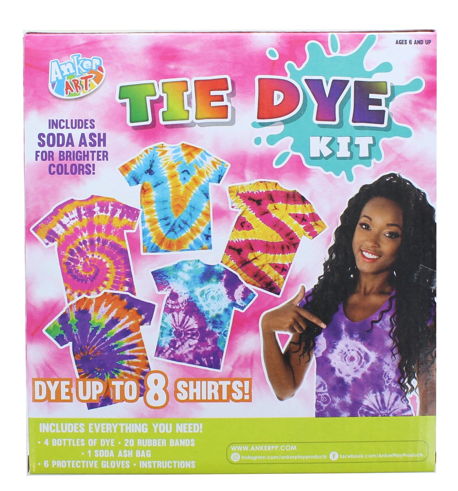 Tie Dye Design Kit | Dye Up To 8 Shirts | Free Shipping
