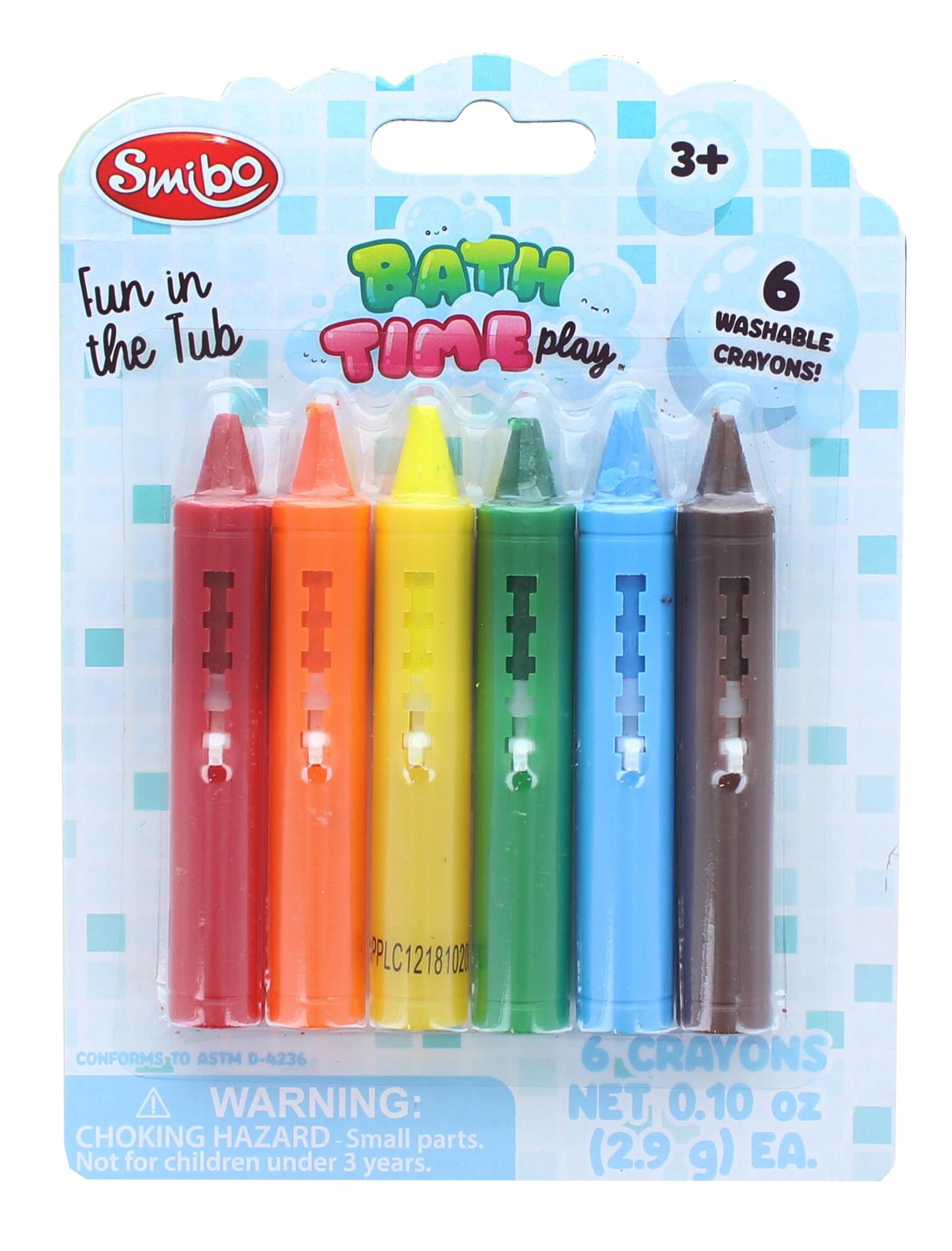 Bathtub Play Bath Crayons 6-Pack | Free Shipping