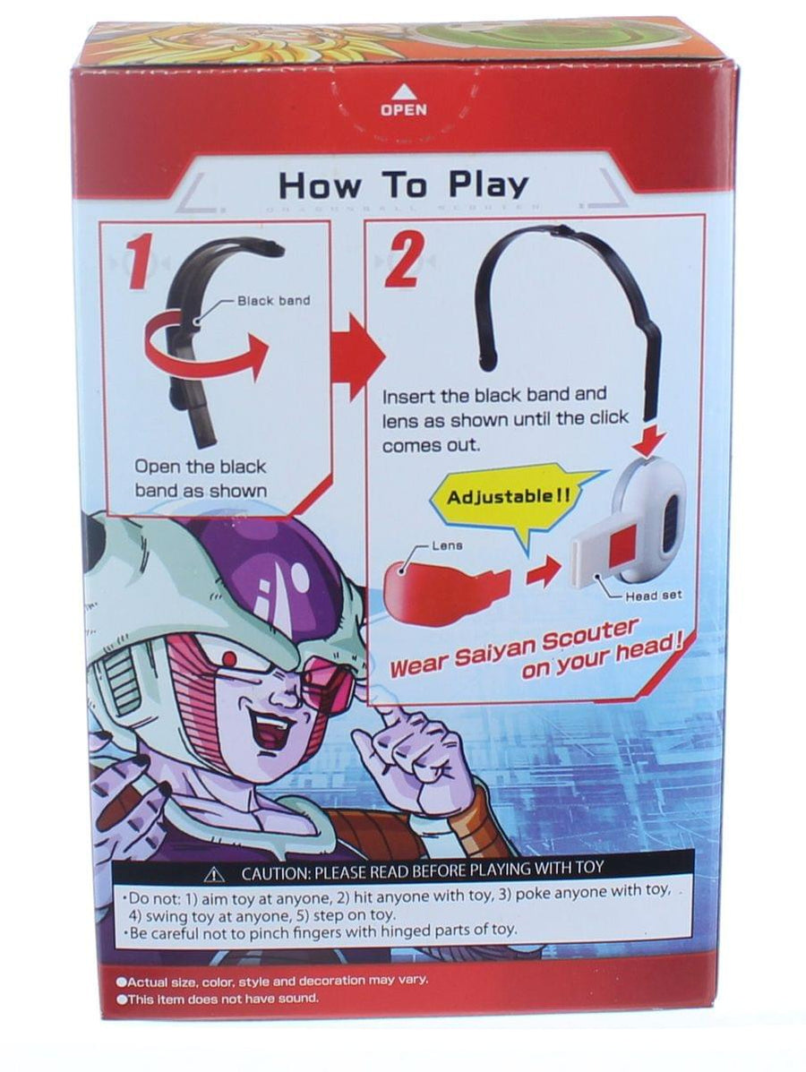 DBZ Scouter Headset Soundless Version: Red Lens | Free Shipping