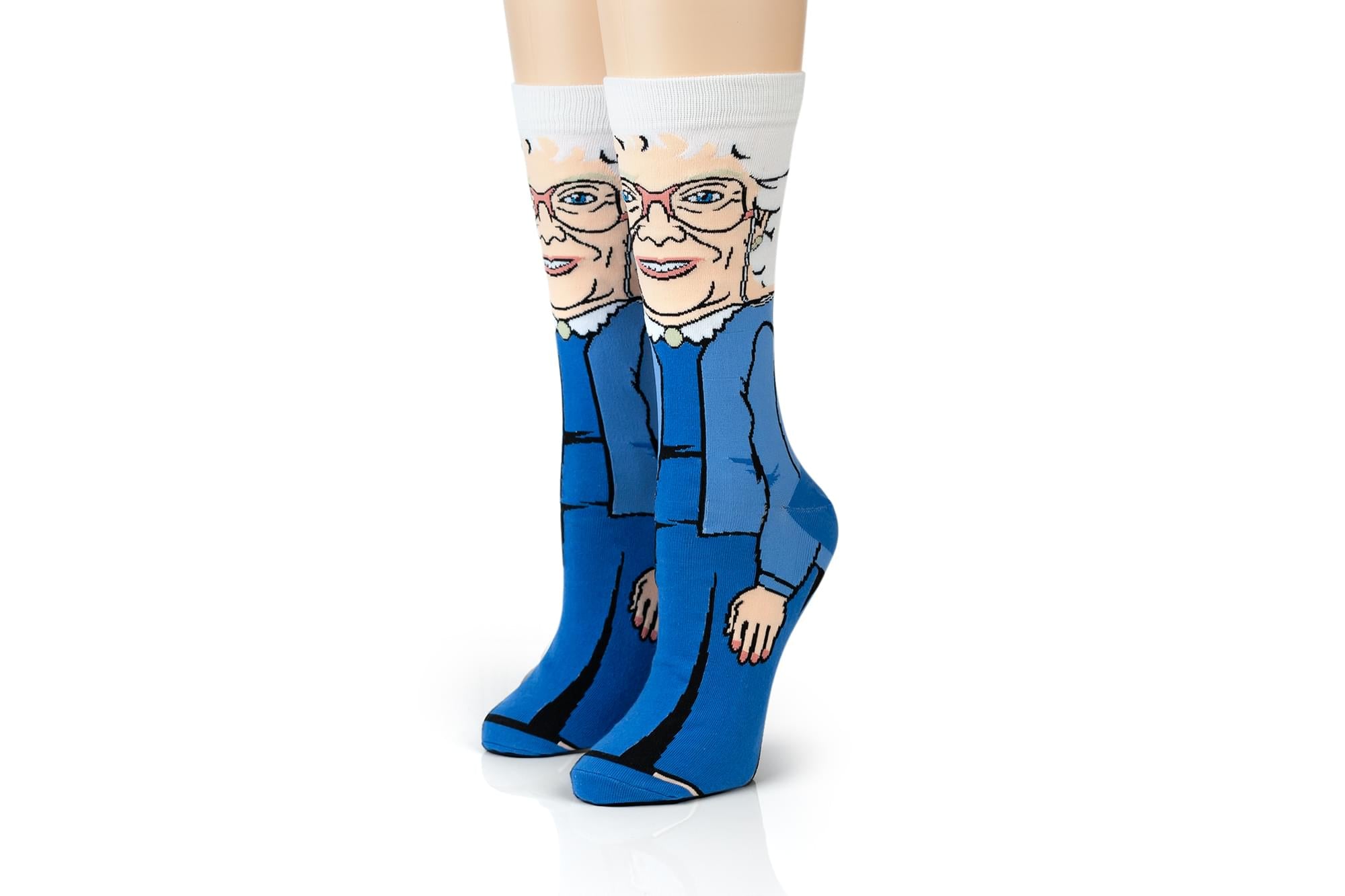 Golden Girls All-Over Graphic Adult Crew Socks | Sophia | Free Shippin
