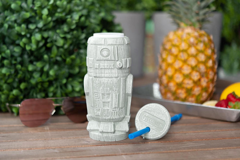 Geeki Tikis Star Wars R2-D2 Plastic Tumbler | Holds 21 Ounces | Free S
